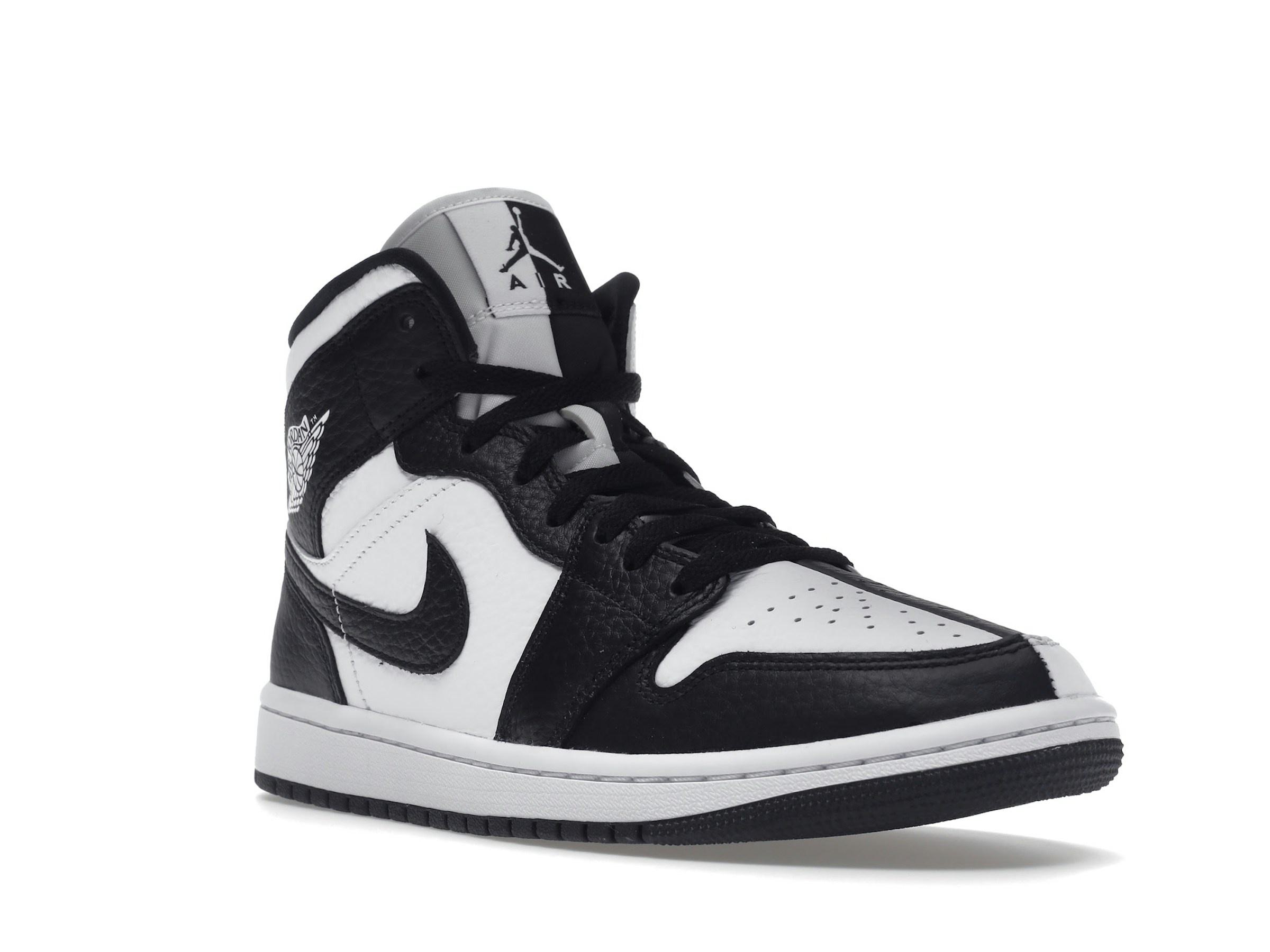 Jordan 1 Mid Split Black White Women's Sneakers - DR0501-101 - Cushiow
