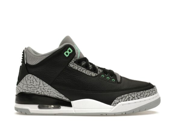 Air Jordan 3 Retro Green Glow Sneakers - CT8532-031 - Cushiow