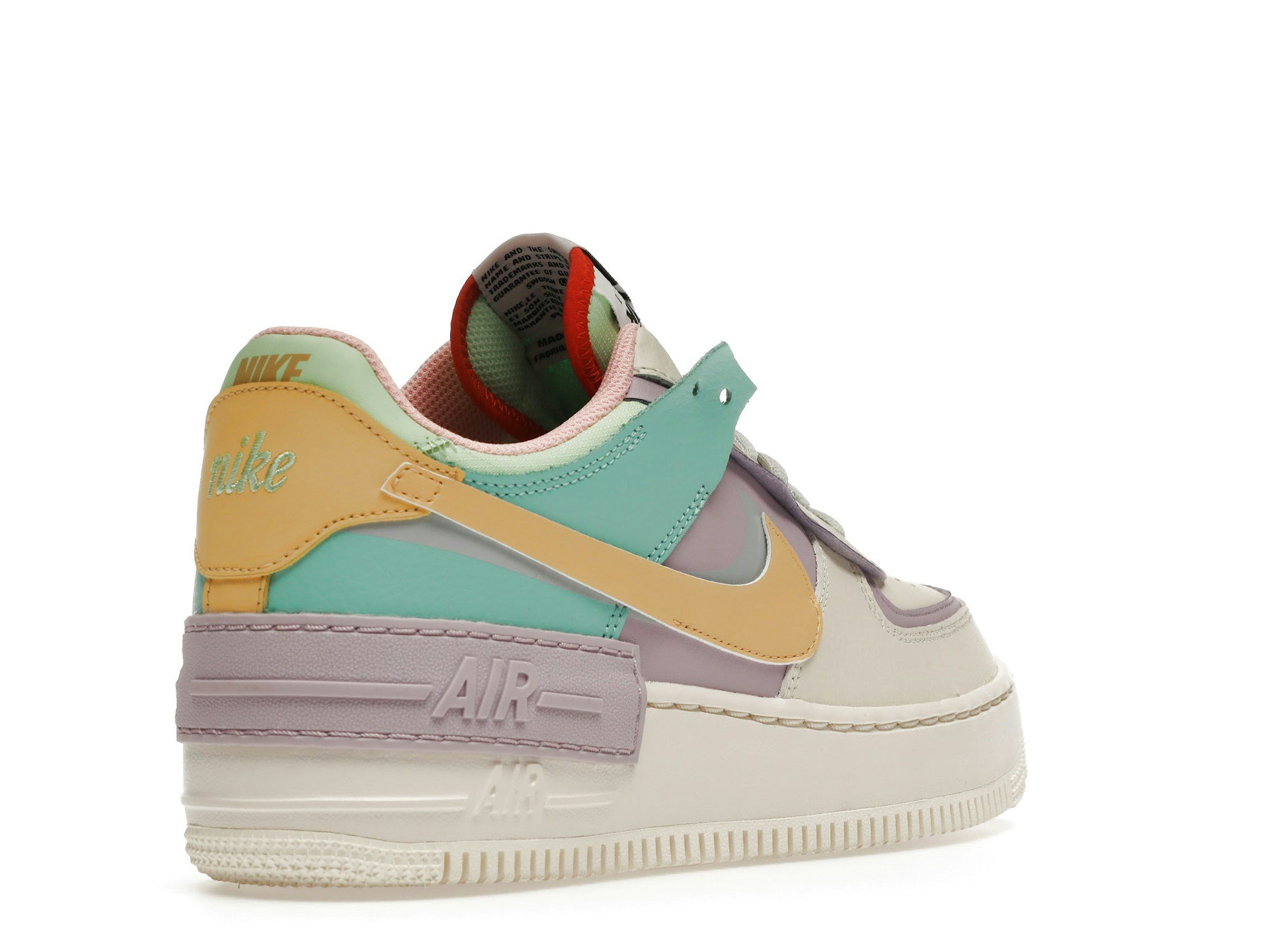 Nike Air Force 1 Shadow Pale Ivory Women's Sneakers - CI0919-101 - Cushiow