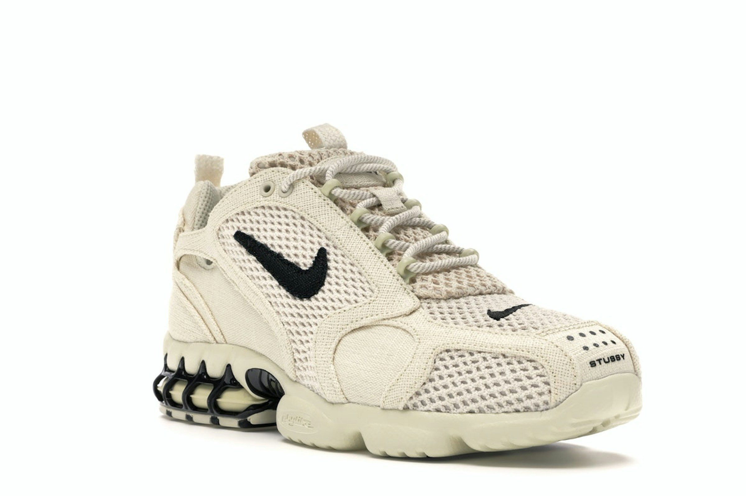 Nike Air Zoom Spiridon Cage 2 Stussy Fossil CQ5486-200 Sneakers - Cushiow