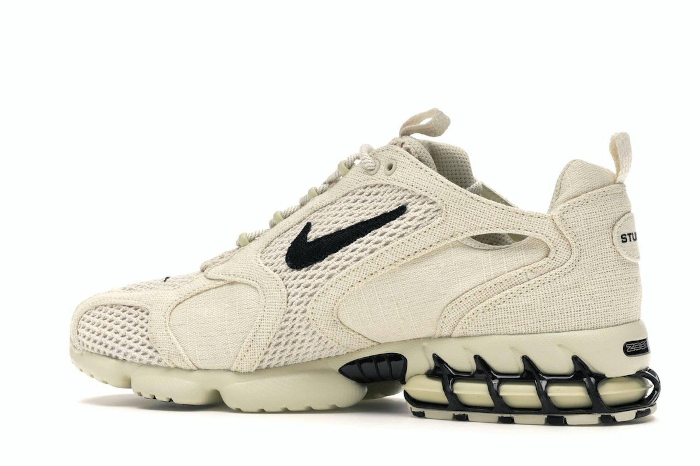 Nike Air Zoom Spiridon Cage 2 Stussy Fossil CQ5486-200 Sneakers - Cushiow